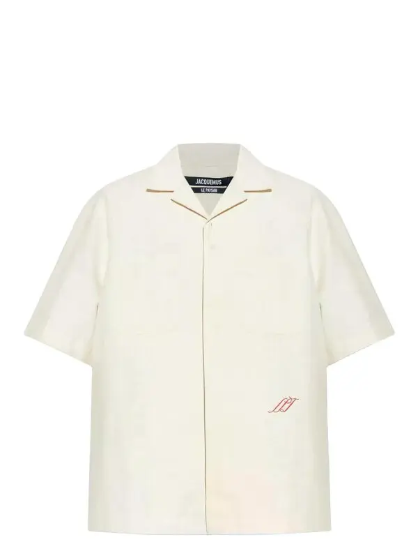 Jacquemus Striped Shirt - Neutrals