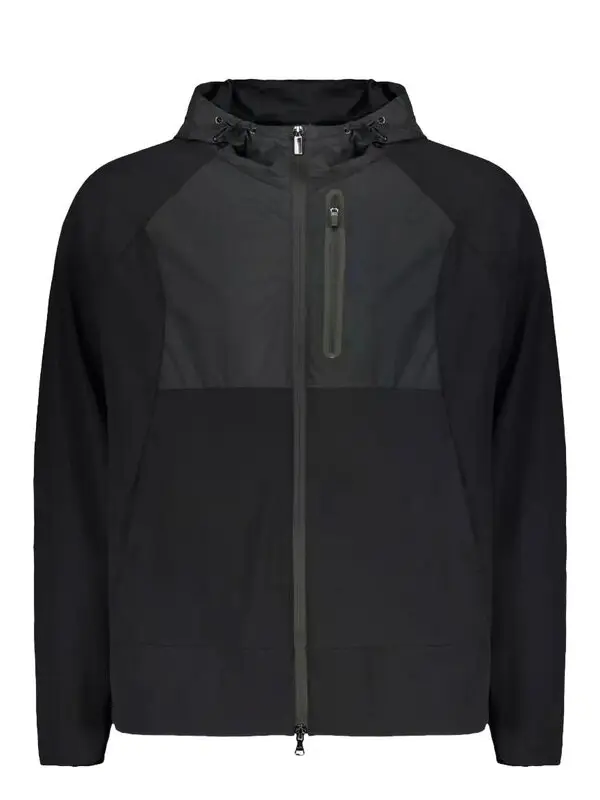 Paul & Shark Zip Mesh Jacket - Black