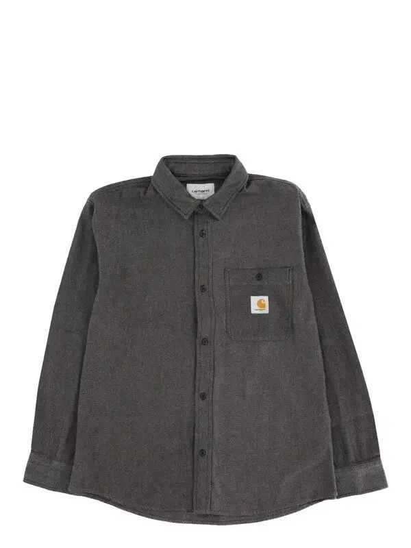 Carhartt Work In Progress Pocket Cotton Shirt - Black