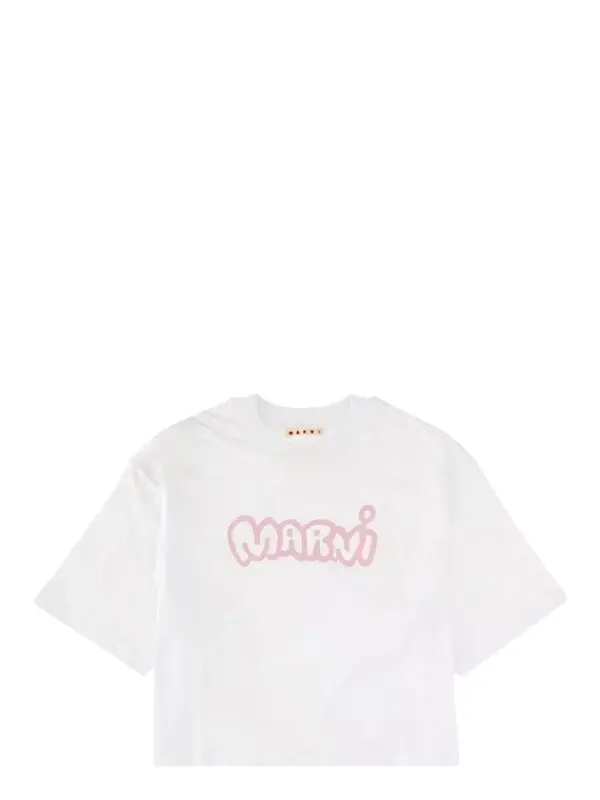 Marni Logo-print T-shirt - White