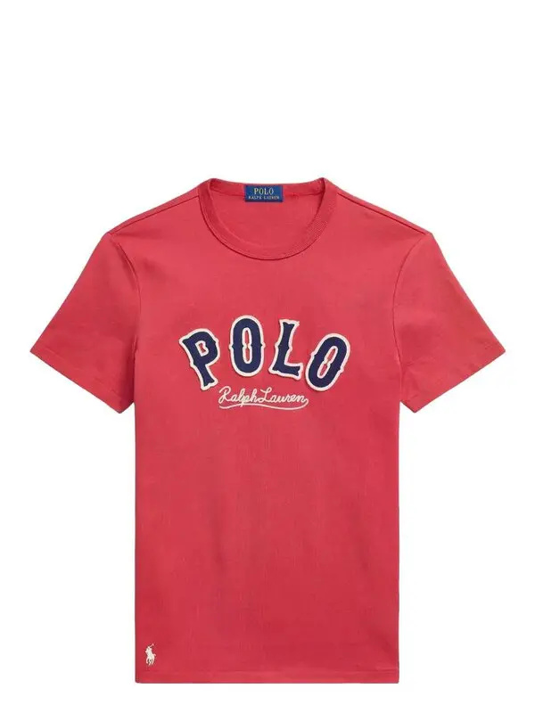 Polo Ralph Lauren Round-neck Short-sleeve T-shirt - Red