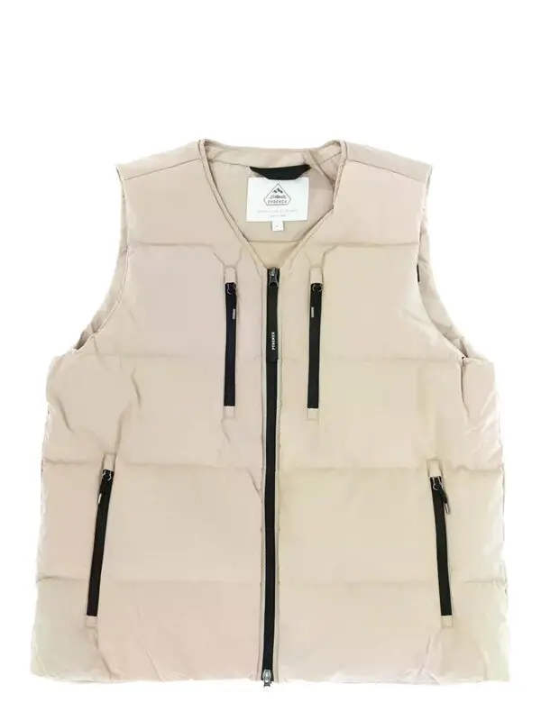 Pyrenex Padded Zip-up Gilet - Neutrals