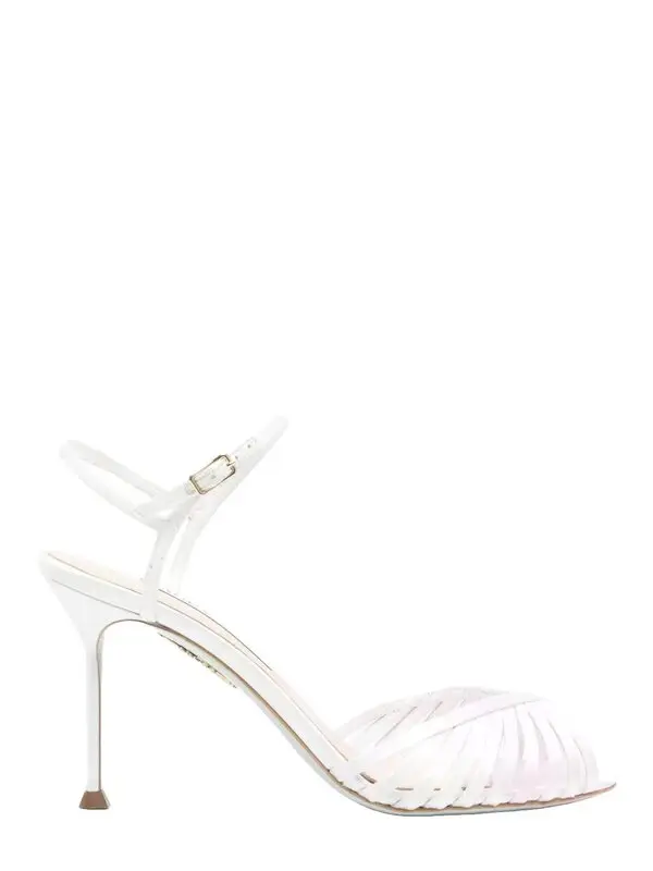 AQUAZZURA Hold Me Sandals - White