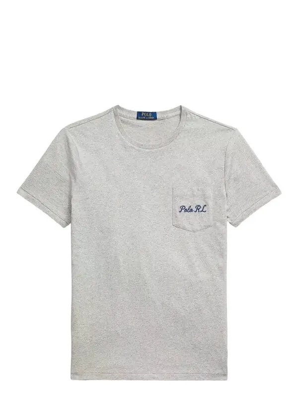 Polo Ralph Lauren Heritage Pocket T-shirt - Grey
