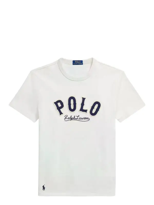 Polo Ralph Lauren Short-sleeve Round-neck T-shirt - White