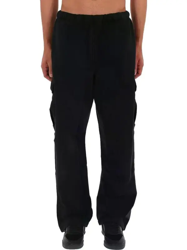 Versace Cargo-pocket Trousers - Black