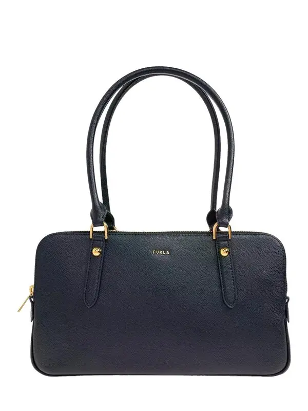 Furla Giulia M Zip Shoulder Bag - Blue