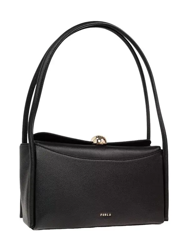 Furla Medium Nicole Leather Tote - Black