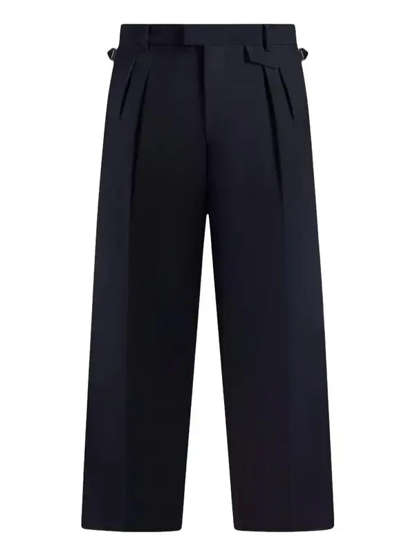 Manière De Voir Pierre Tailored Trousers - Blue