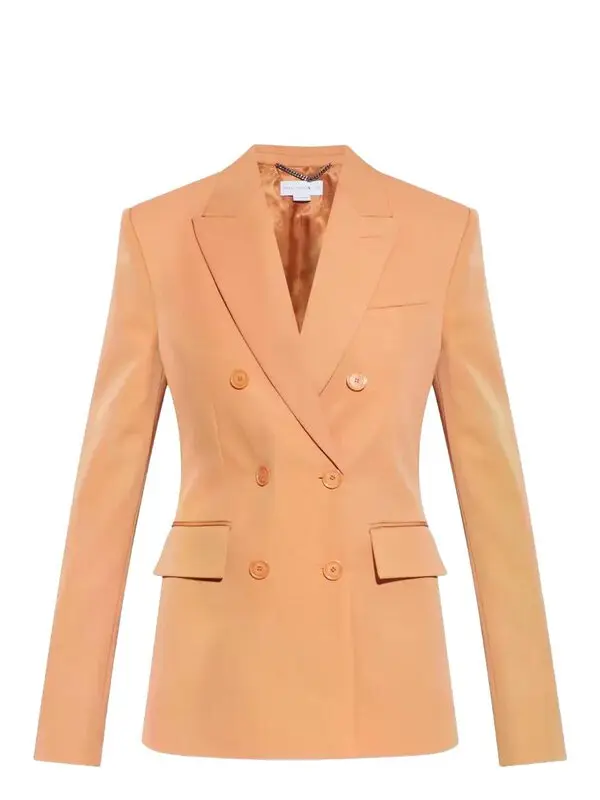 Stella McCartney Double-breasted Blazer - Orange