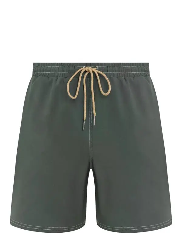 LYGIA & NANNY Drawstring Swim Shorts - Green