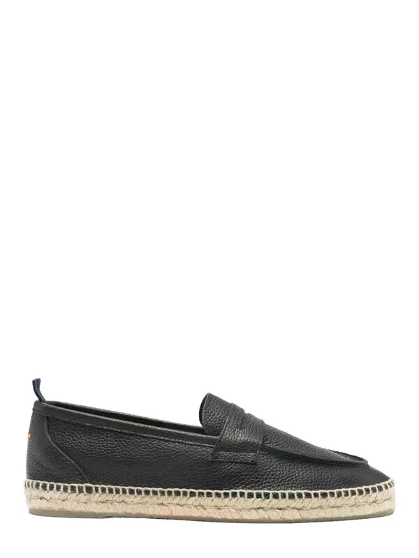 CastaÑer Nacho Penny-slot Espadrilles - Black