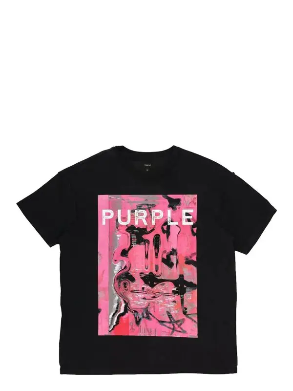 PURPLE BRAND Graphic T-shirt - Black