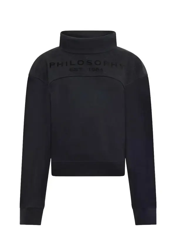 Philosophy Di Lorenzo Serafini Roll-neck Sweatshirt - Black