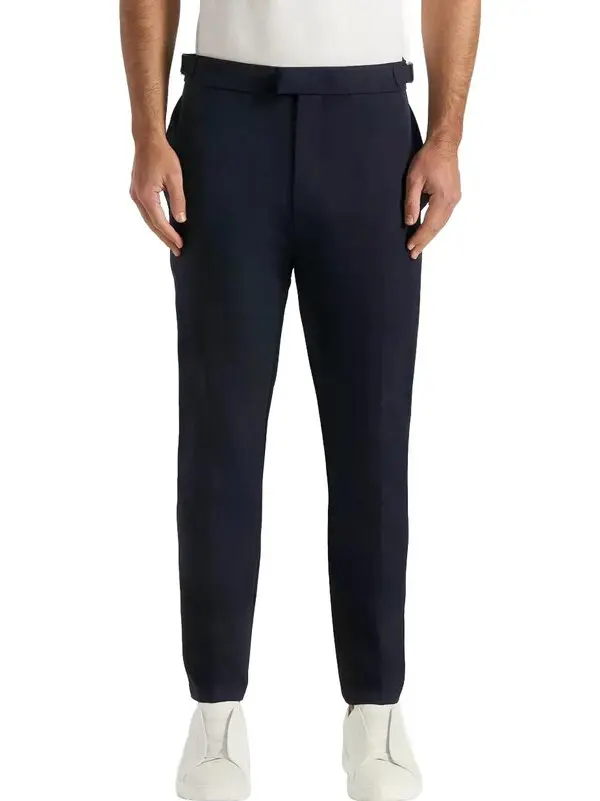 Manière De Voir Aiden Slim-fit Trousers - Blue