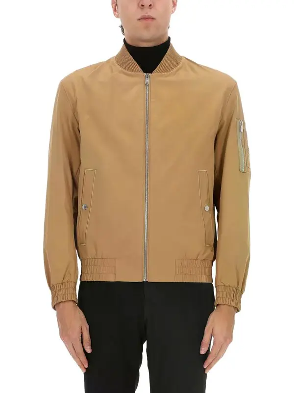 BOSS Zip Pocket Jacket - Brown