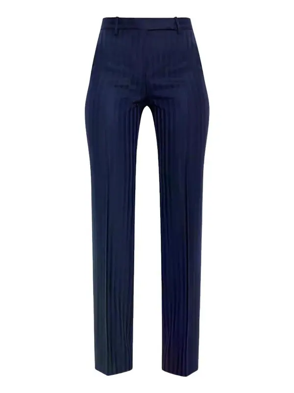 TOM FORD Striped Trousers - Blue