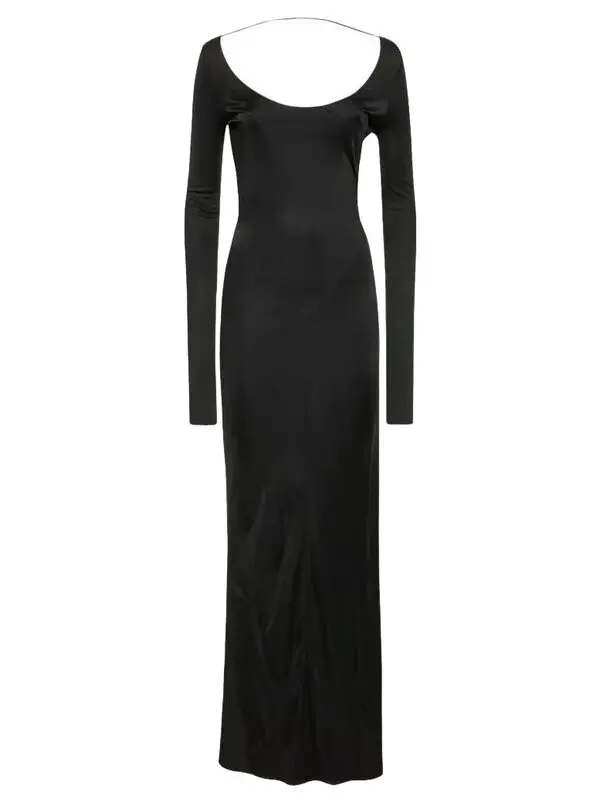 TOM FORD Long Fitted Dress - Black