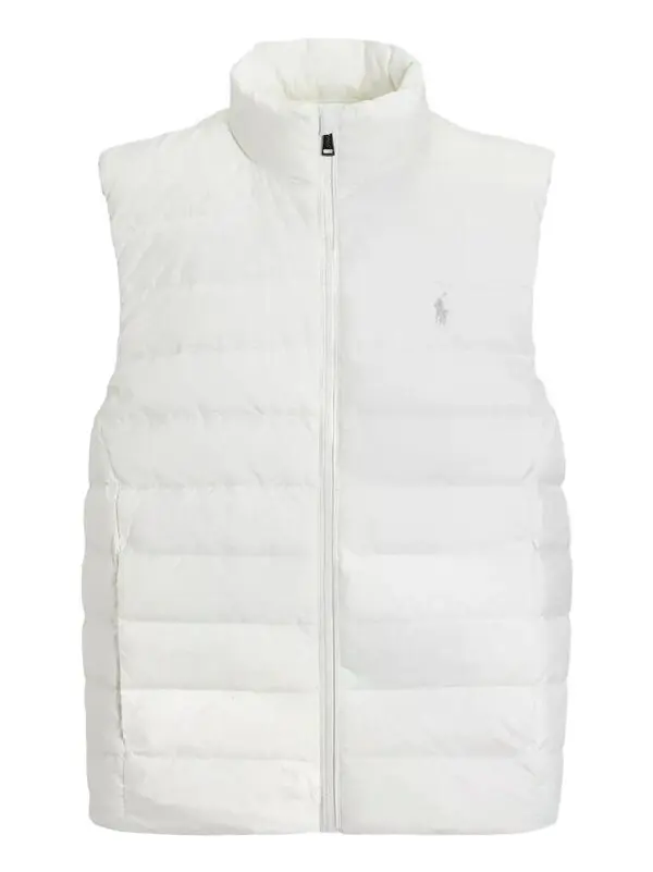 Polo Ralph Lauren Logo-embroidered Pocket Gilet - White