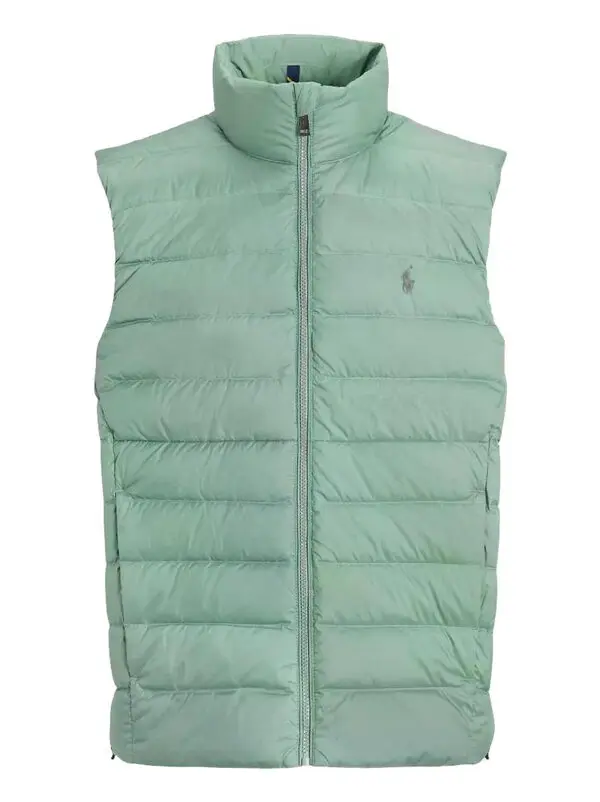 Polo Ralph Lauren Logo-embroidered Gilet - Green