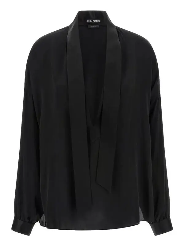 TOM FORD Silk Blouse - Black