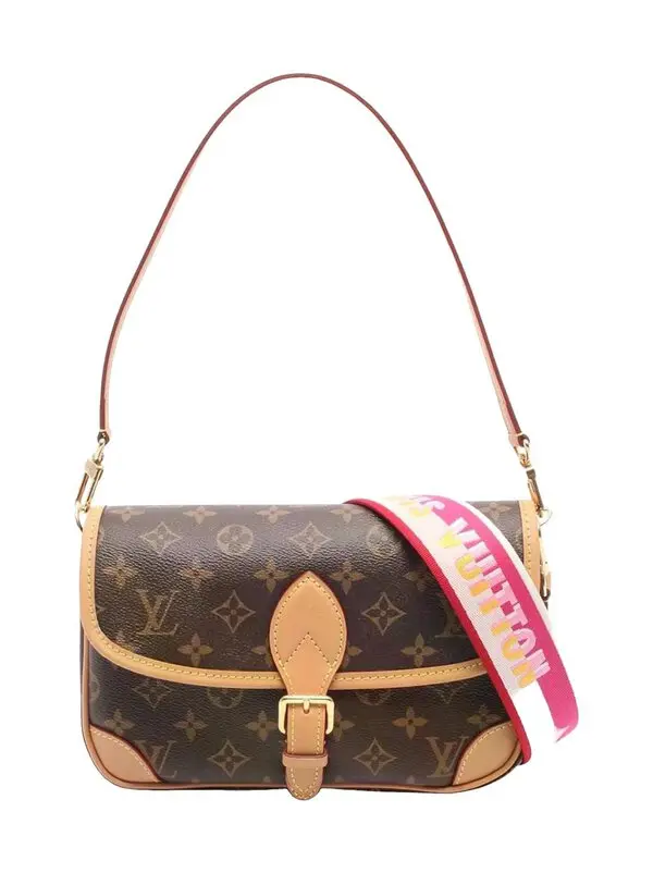 LOUIS VUITTON 2010-2025 Monogram Diane Satchel - Brown