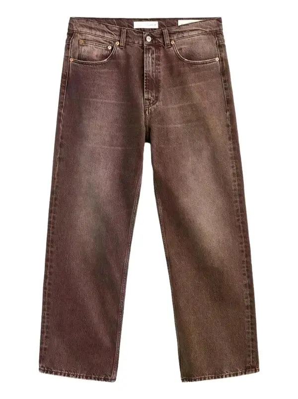 Our Legacy Washed Denim Jeans - Brown