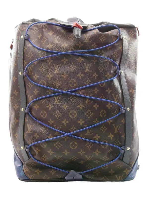 LOUIS VUITTON 2017 Monogram Pacific Backpack - Brown