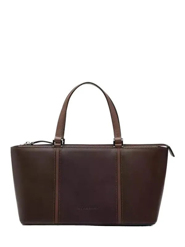 Burberry Leather Handbag - Brown