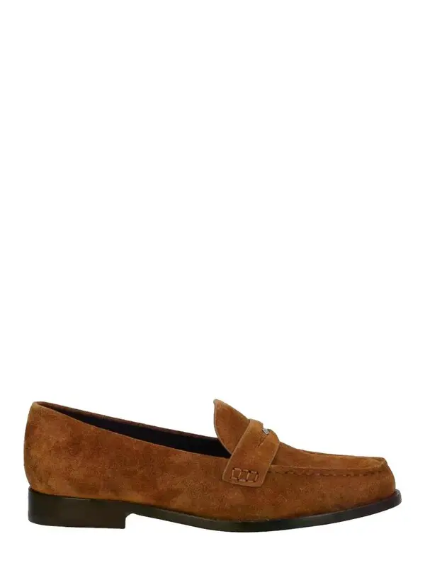 Tory Burch Penny Loafers - Brown