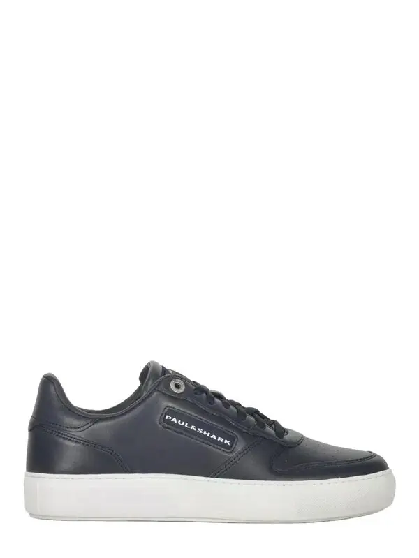Paul & Shark Leather Insert Sneakers - Blue