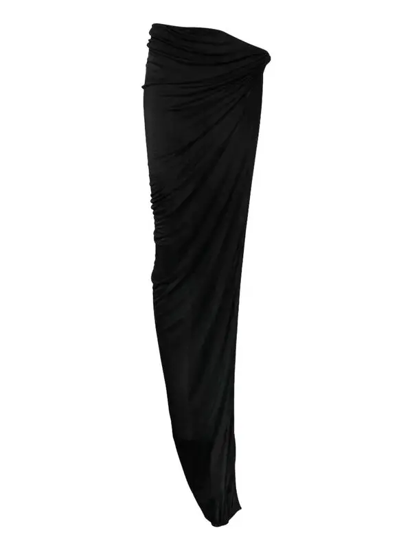 Rick Owens Draped Skirt - Black