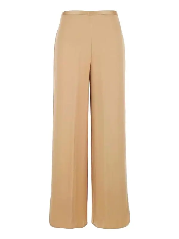FORTE_FORTE Elasticated-panel Trousers - Neutrals