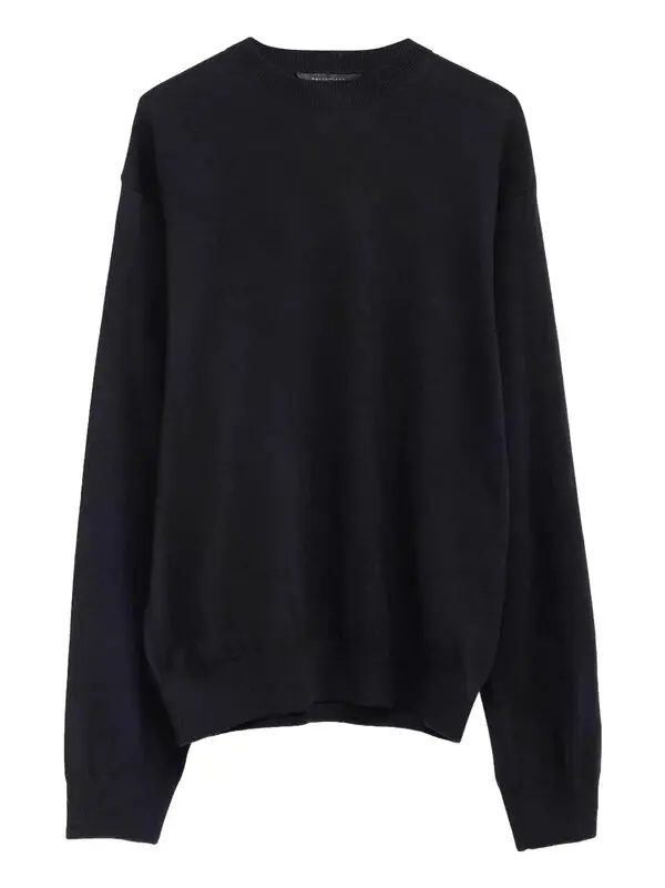 Balenciaga Crew-neck Sweater - Blue