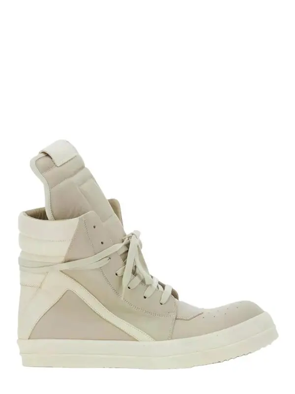 Rick Owens Lace-up High-top Sneakers - Neutrals