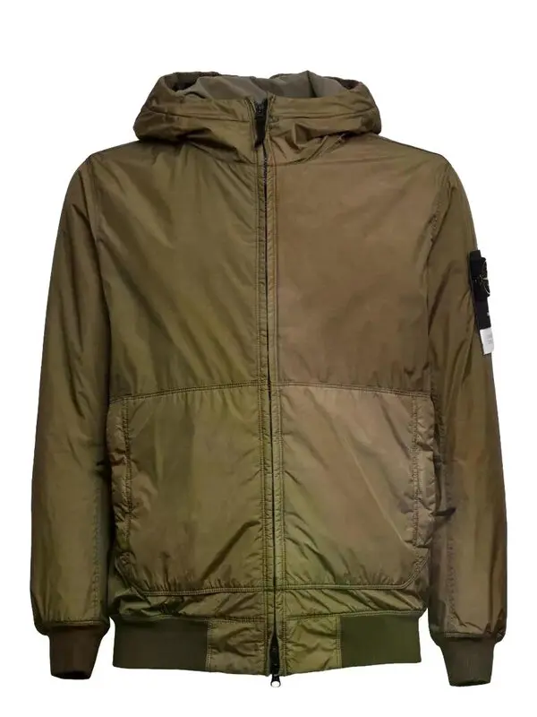 Stone Island Hooded Jacket - Green