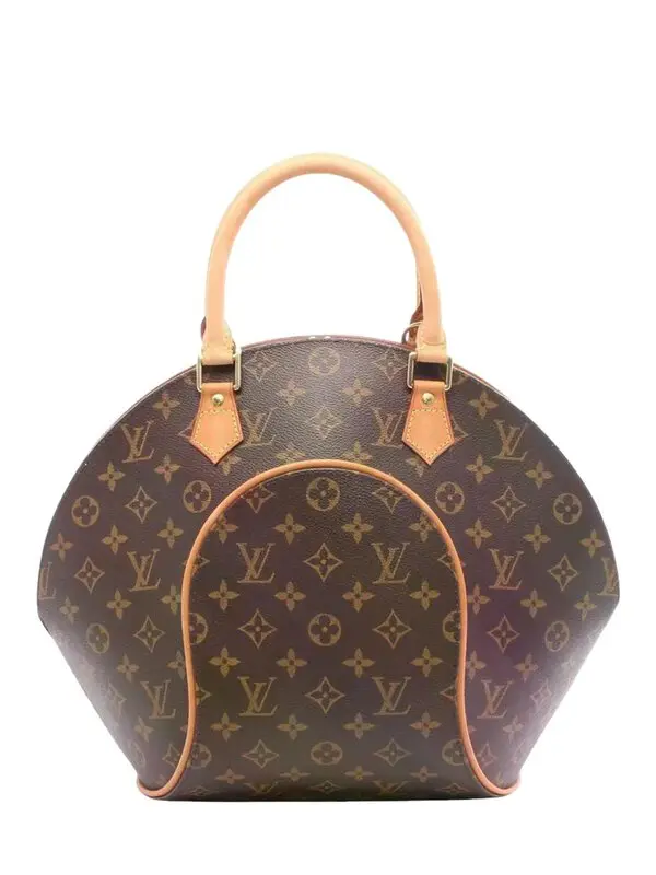 LOUIS VUITTON 2002 Monogram Ellipse Mm Handbag - Brown