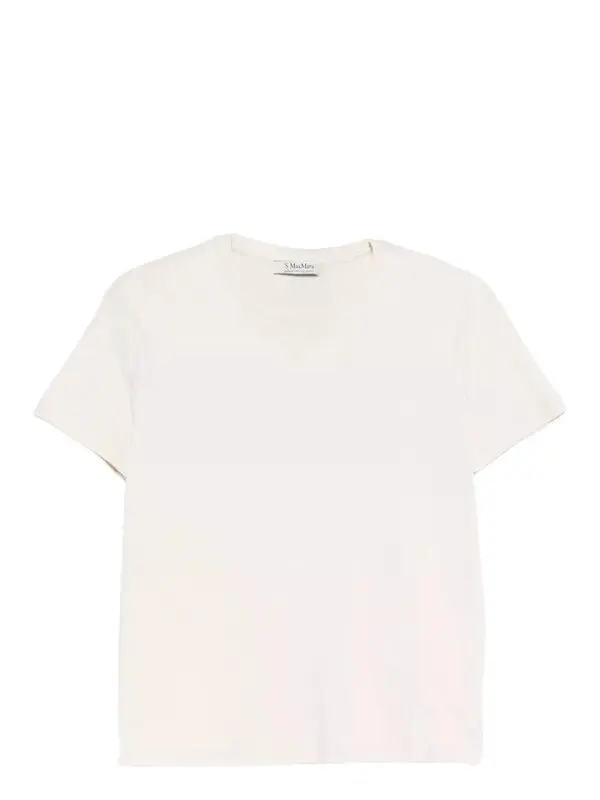 Max Mara Crew-neck T-shirt - Neutrals