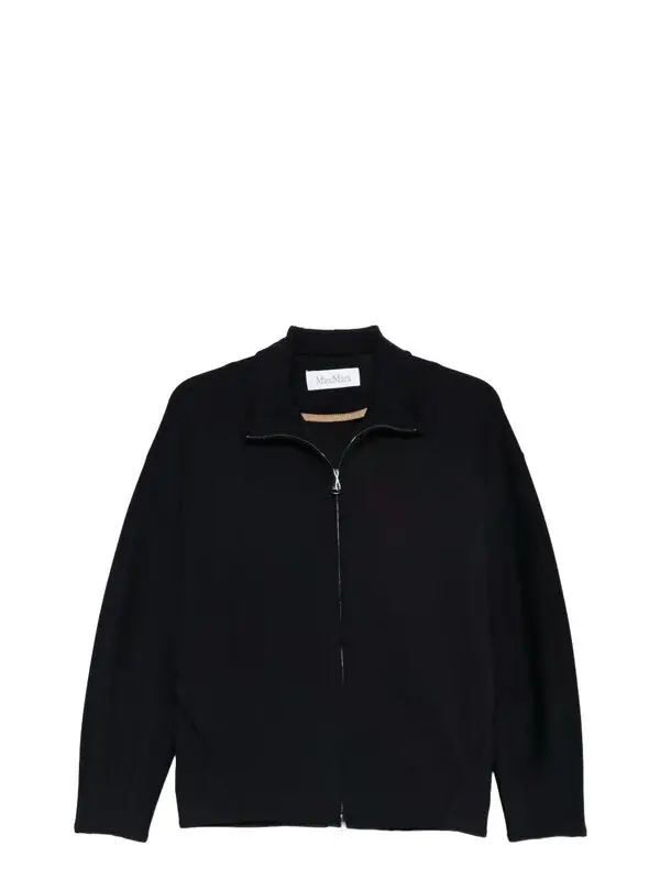 Max Mara Zip-up Sweatshirt - Blue