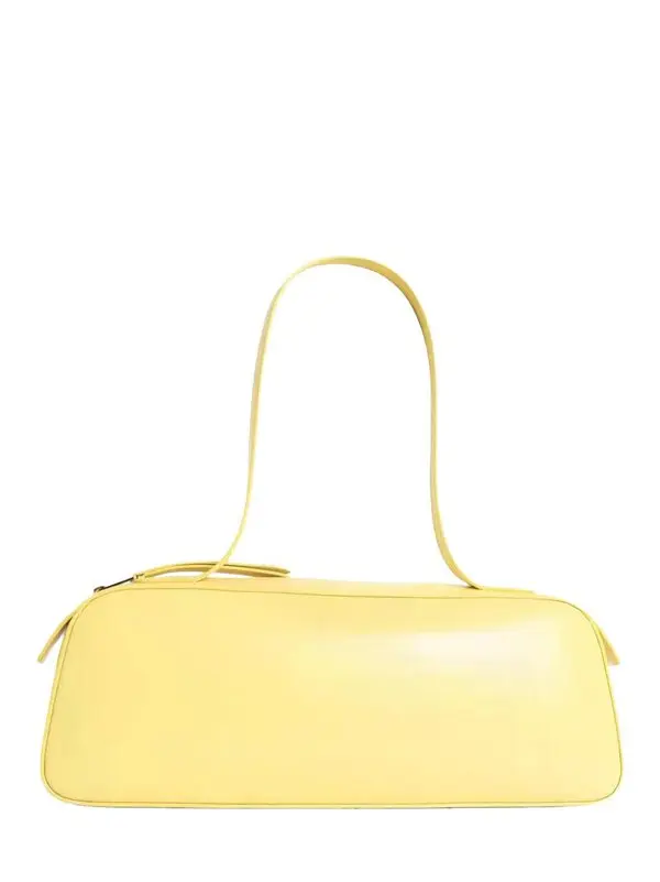 Khaite Simona Leather Shoulder Bag - Yellow