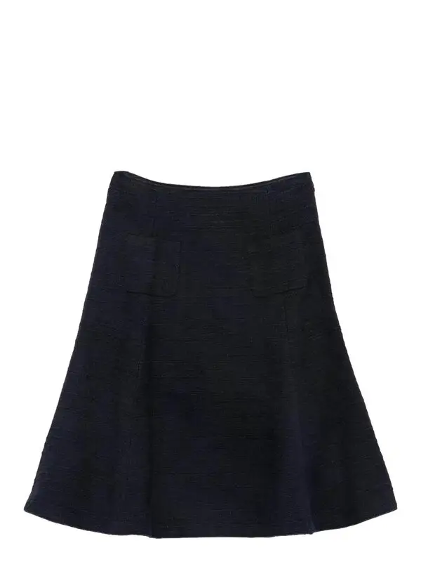 N°21 A-line Midi Skirt - Blue