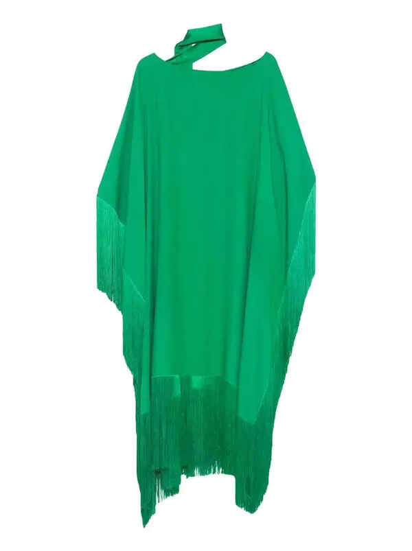 TALLER MARMO Fringed Kaftan - Green