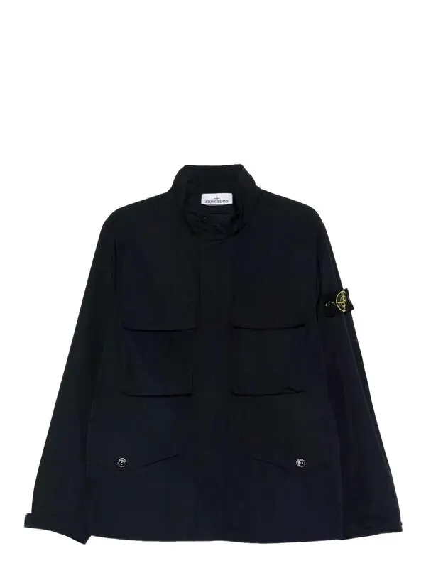 Stone Island Chest-pockets Shirt Jacket - Blue