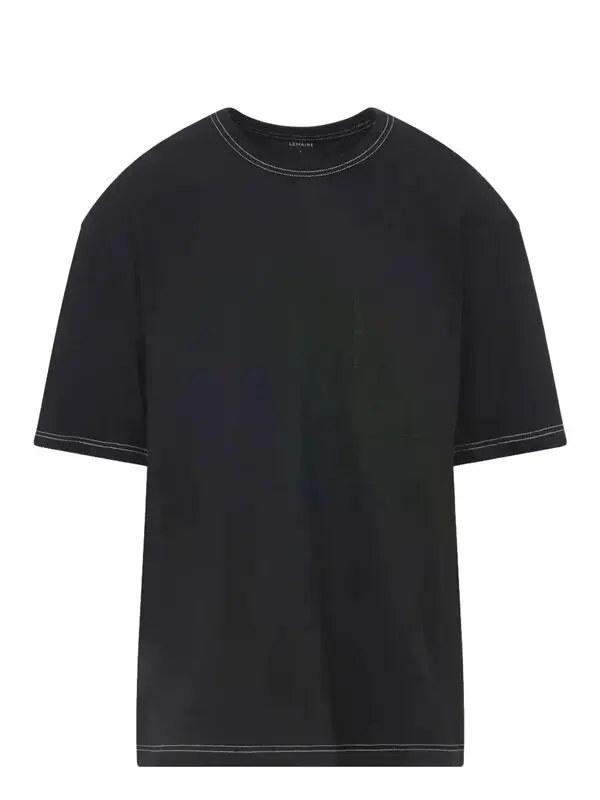LEMAIRE Chest-pocket T-shirt - Black