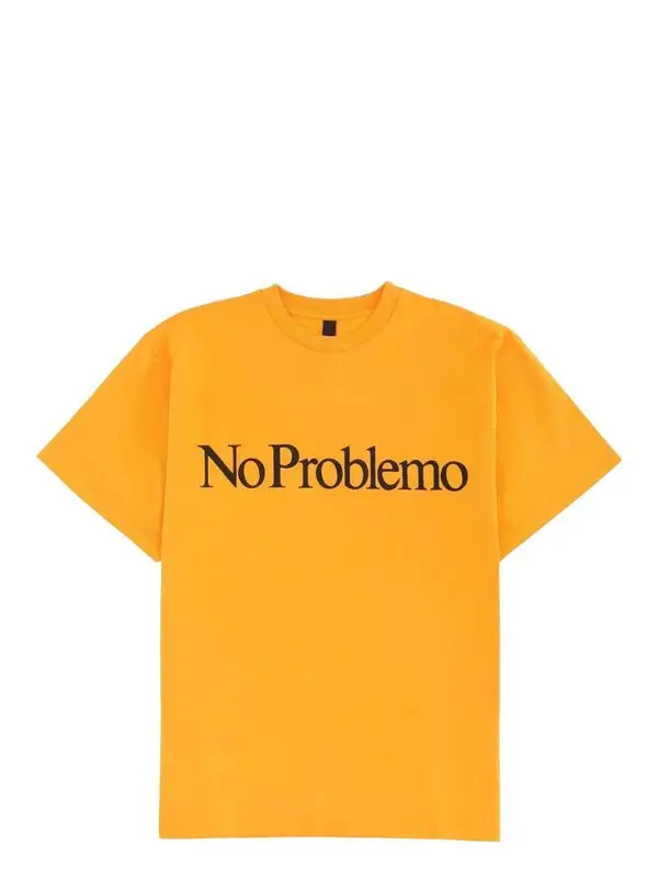 NO PROBLEMO Logo T-shirt - Orange