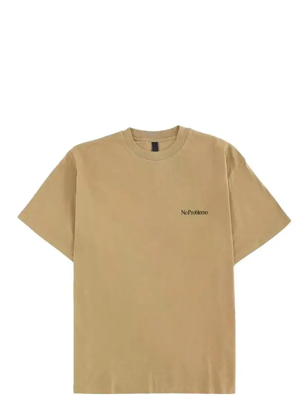 NO PROBLEMO Logo T-shirt - Neutrals