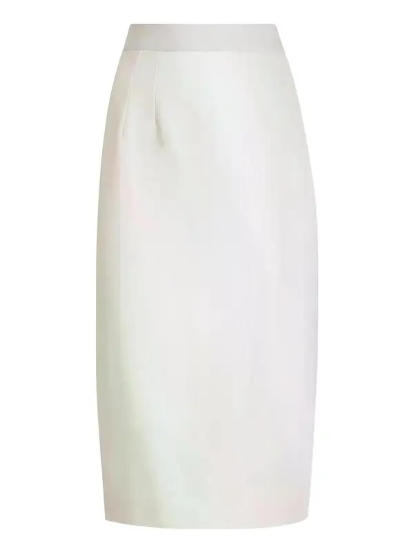 Dolce & Gabbana Midi Pencil Skirt - White