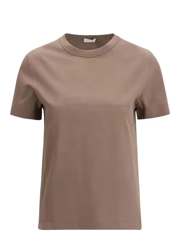 Brunello Cucinelli Crew-neck T-shirt - Brown