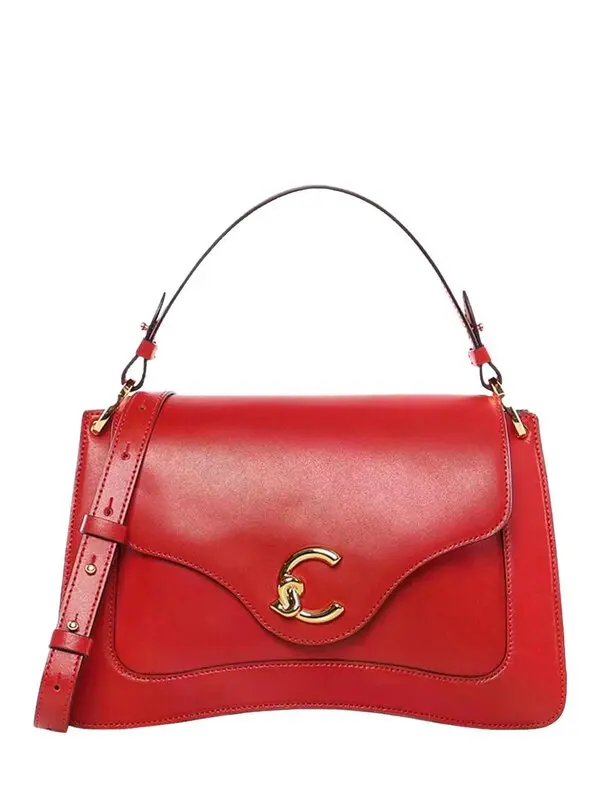 COCCINELLE Signature Turn-lock Tote Bag - Red