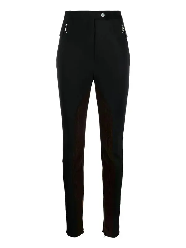 Roberto Cavalli High-rise Skinny Jeans - Black